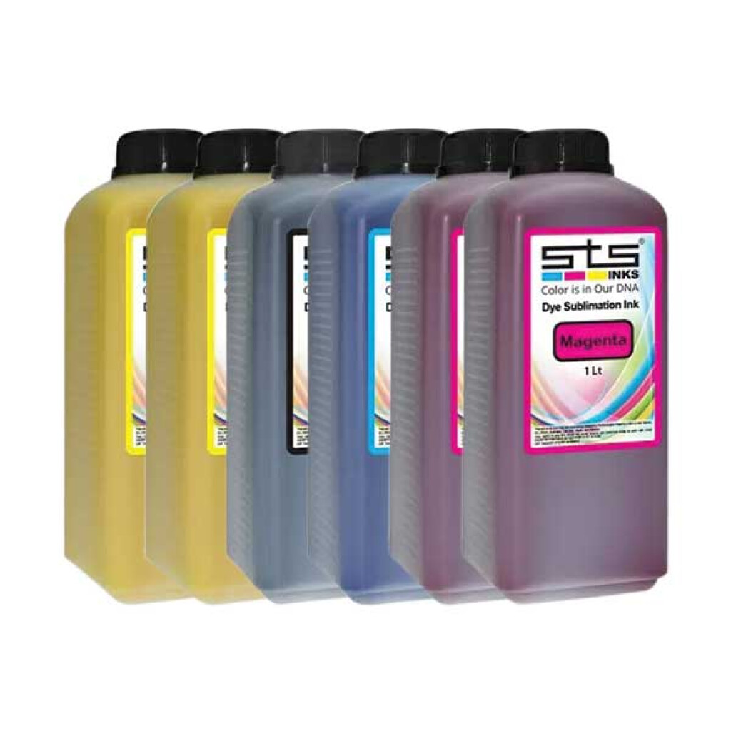 Dye Sublimation Ink for Ricoh Printheads 1 Liter Bottle - STS Inks