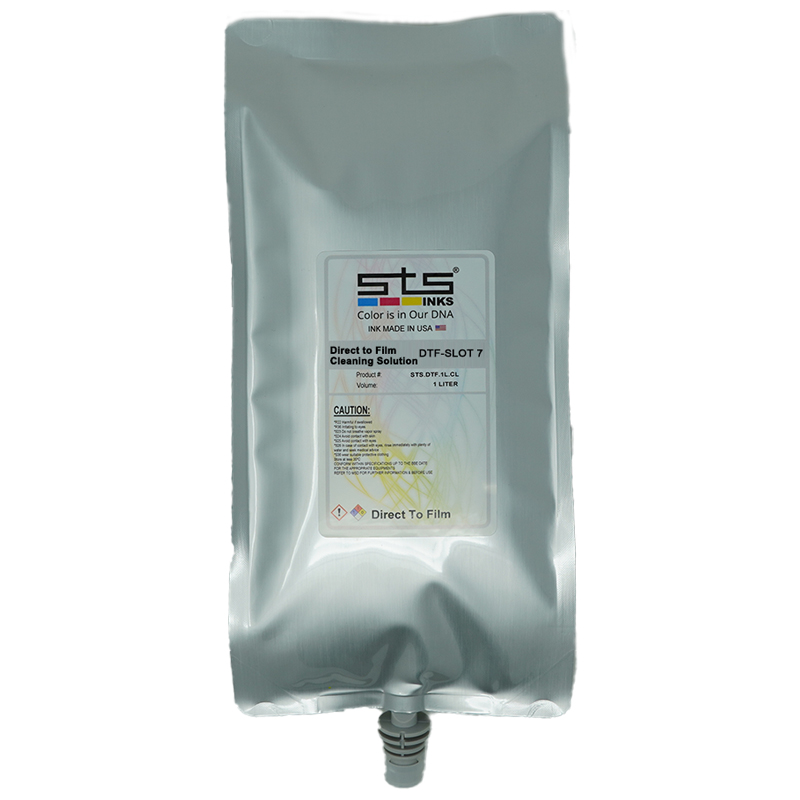 (DTF) Direct to Film Ink 1 Liter Pouch for Cleaning Solution - STS Inks
