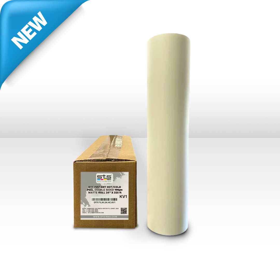 STS Inks DTF Transfer Film Rolls 51″ × 325'